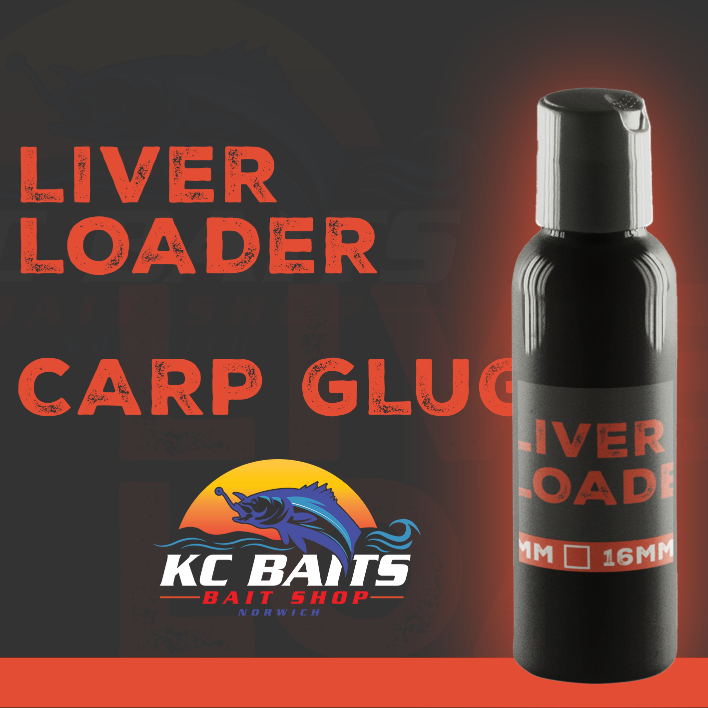 Liver Loader Carp Glug - KC Baits